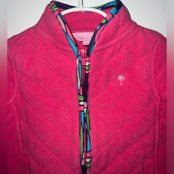 Lilly Pulitzer | Jackets & Coats | Lilly Pulitzer Girls Quilted Fleece ...